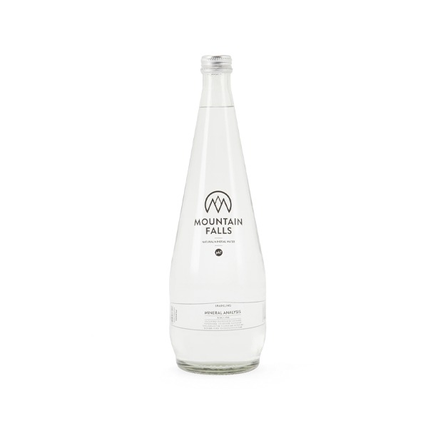 Mountain Falls 750mL Natural Sparkling Mineral Water Glass – Loads Of Water